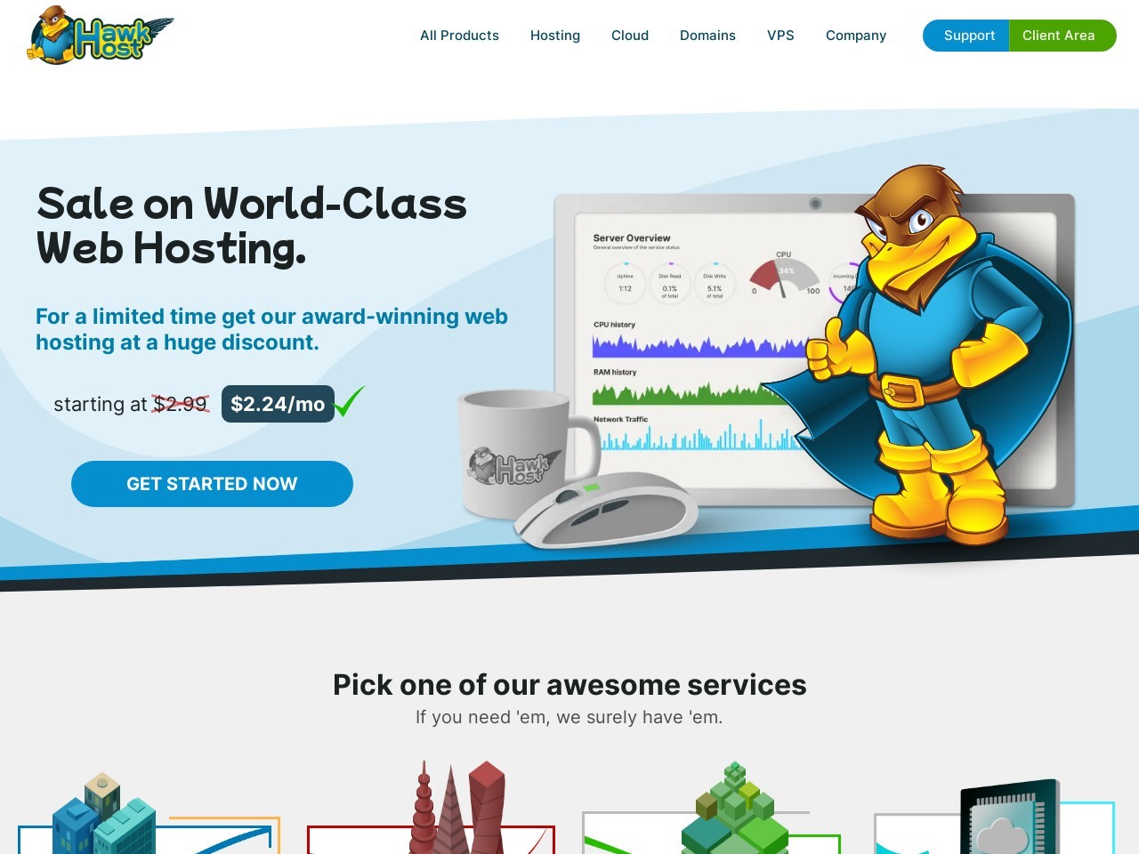 Hawk Host - Porn Hosting Sites